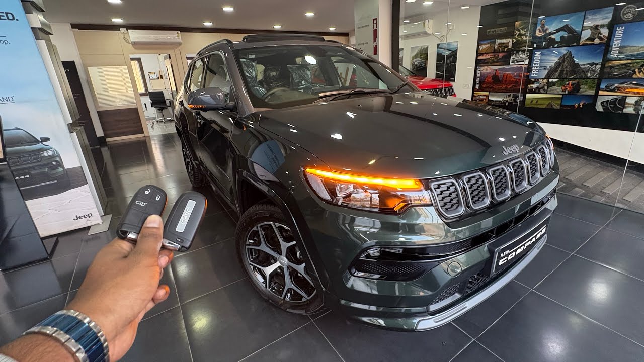 Jeep Compass Model S 2024 : So Good Interior & Luxury ₹Price Features ...