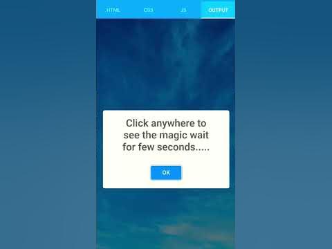 Balloons on Tap using HTML | CSS - YouTube