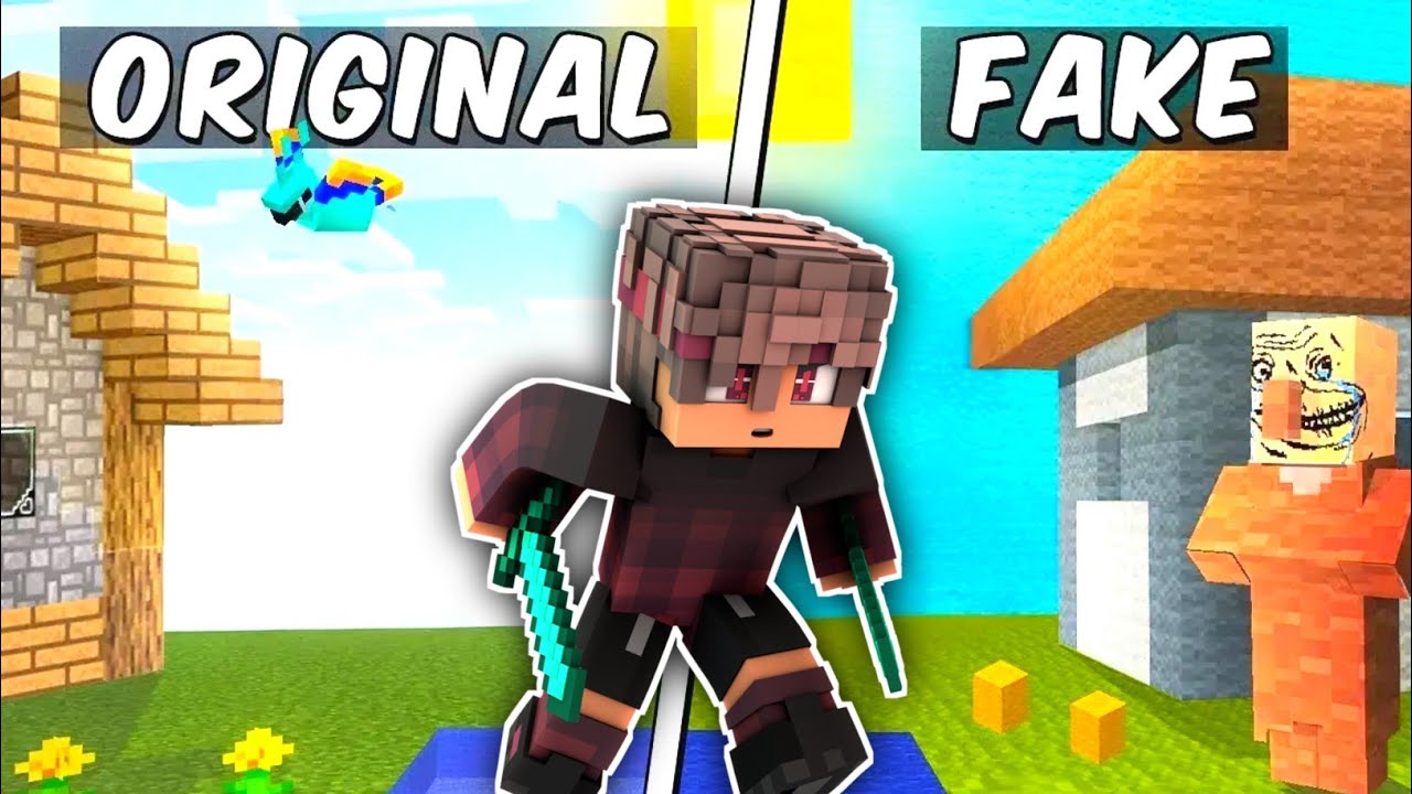 I Got Trapped Inside The Fake Minecraft Edition ! - YouTube