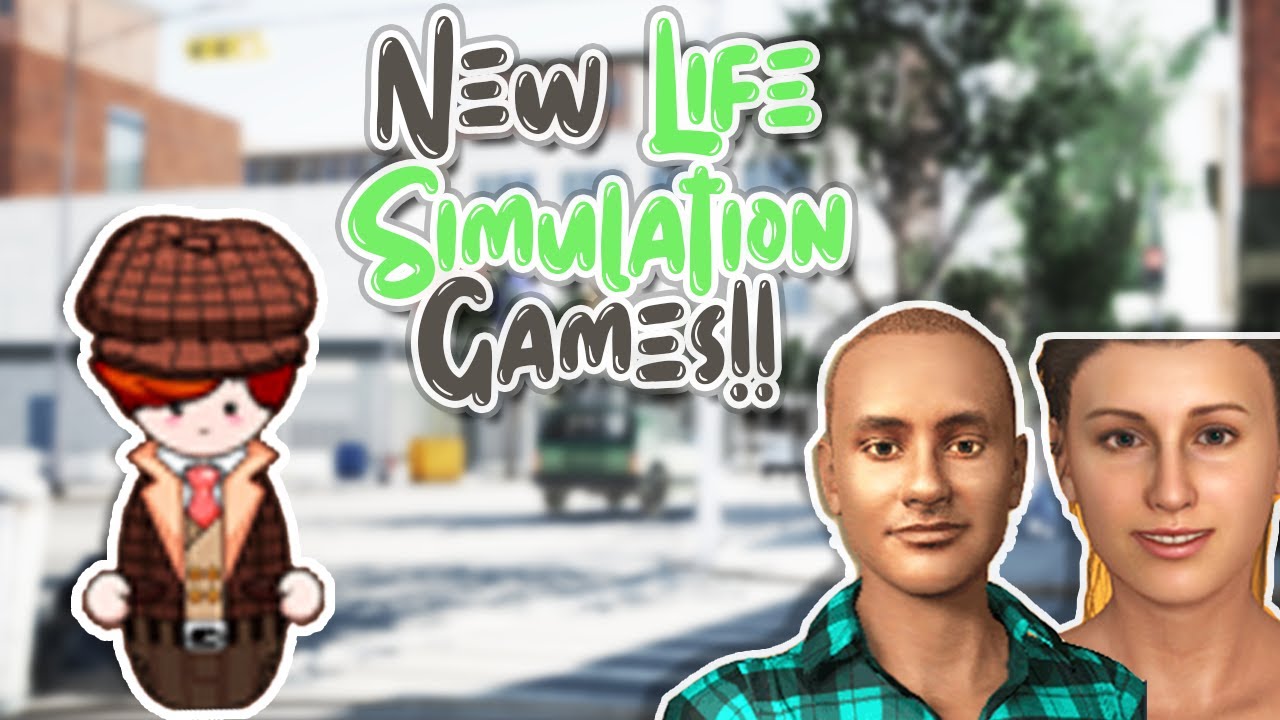 TWO New LIFE SIM Games! | Little Sim World & Live The Life - YouTube