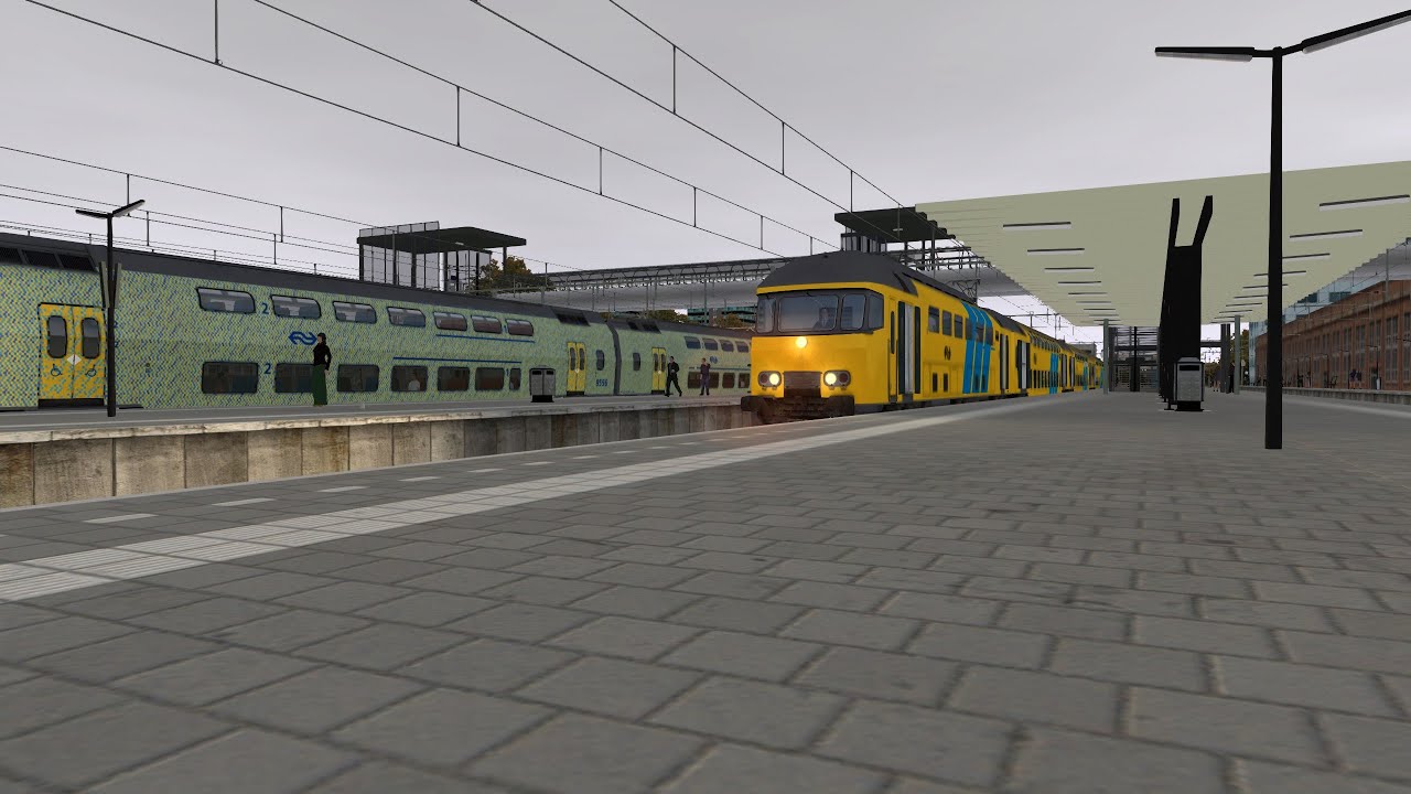 Train Simulator 2022 #58 Met de NS mDDM van Haarlem naar Alkmaar ...
