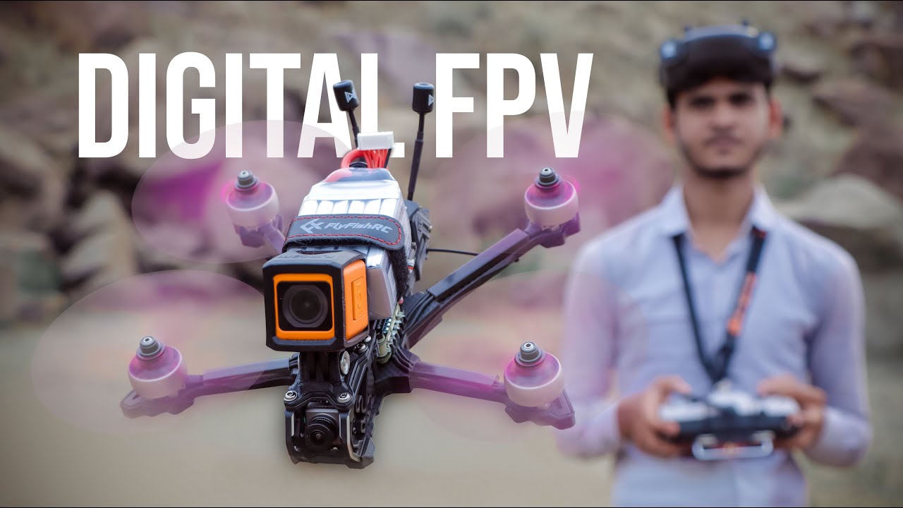 Freestyle Digital FPV Racing Drone first in India | Hi Tech xyz #drone ...