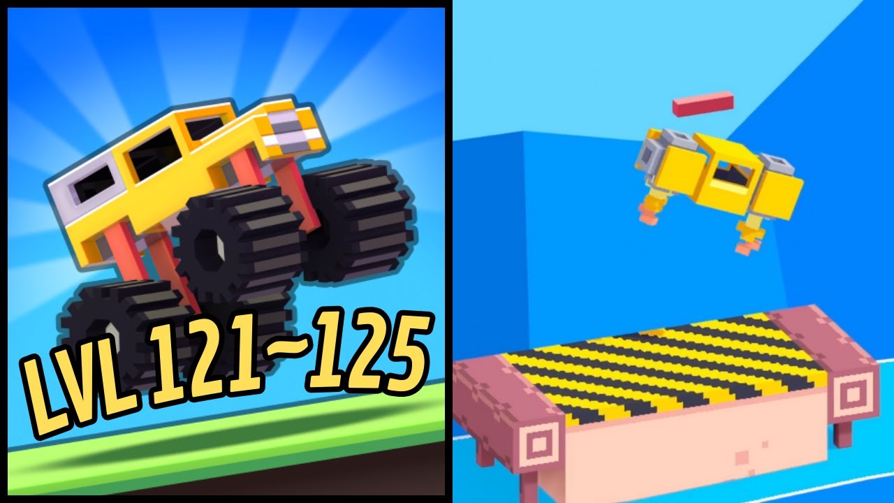 🏅 DRIVE MAD 🚗 LEVEL 121~125 🧩 Gameplay Walkthrough - YouTube