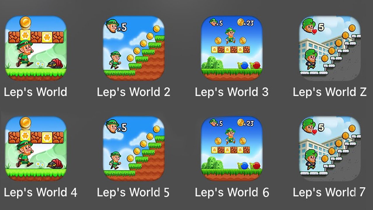 Lep's World, Lep's World 2, Lep's World 3, Lep's World Z - Ipad ...