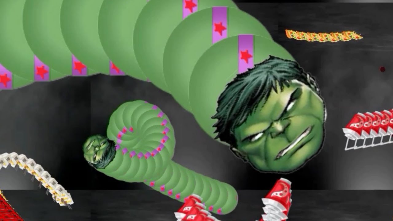 Biggest Worm Super Hero Marvel Hulk[]Worm Zone Super Heroes #015 #short ...