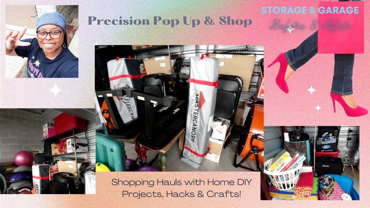 Precision Pop-Up & Shop | Storages & Garage Updates...Before & After ...