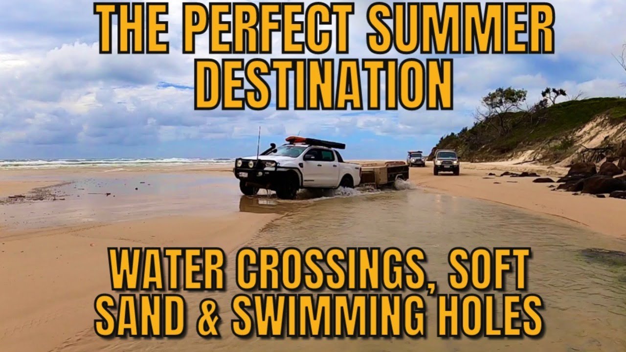 4x4 Fraser Island - Eli Creek to the Ngkala Rocks - YouTube