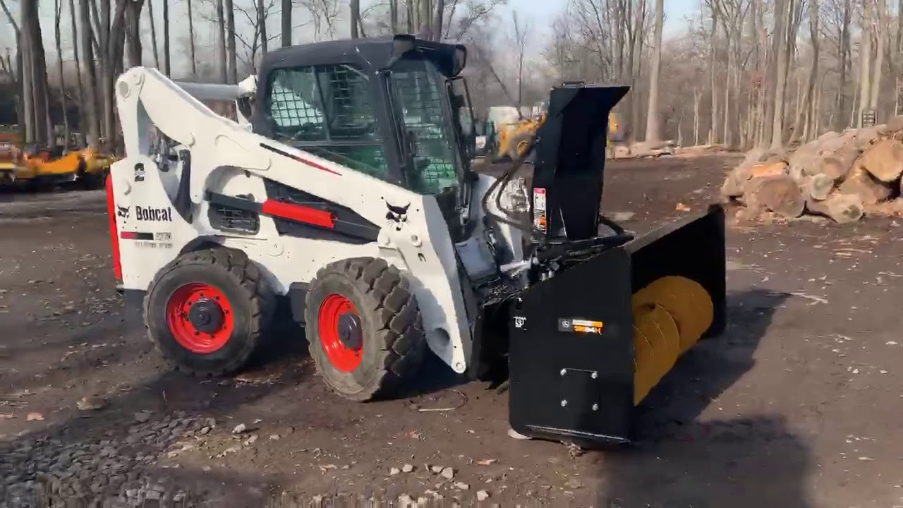 2013 Bobcat A770 w/Ssnow Blower - Stock 3064 - YouTube