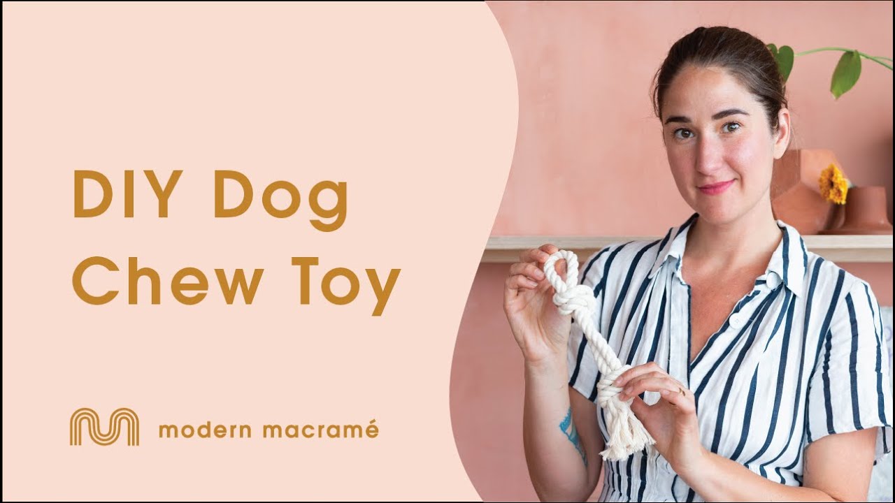 Make Your Own Dog Chew Toy - YouTube