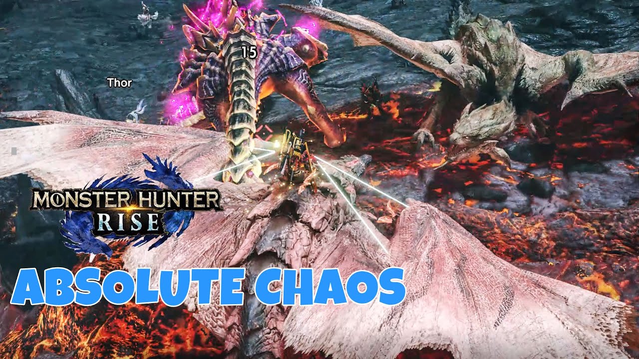 When Magnamalo, Rathian and Rathalos walk into each other - MONSTER ...