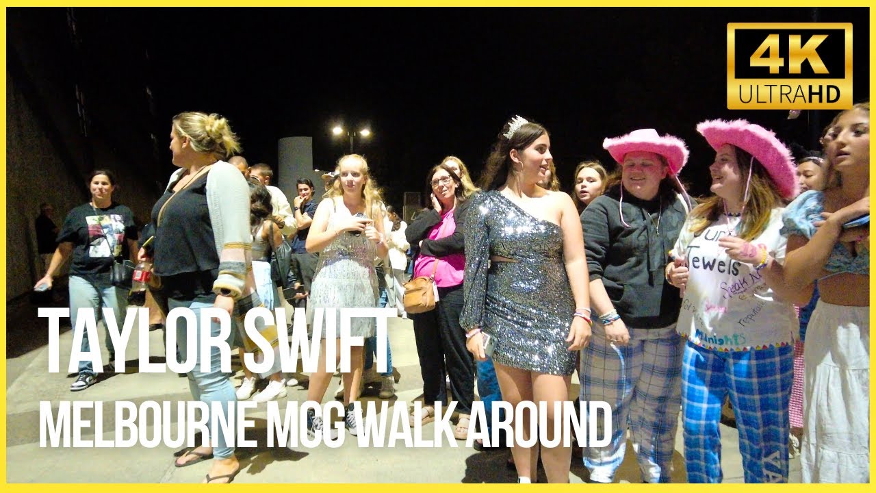 MELBOURNE Australia MCG Walk during TAYLOR SWIFT CONCERT THE ERAS TOUR ...