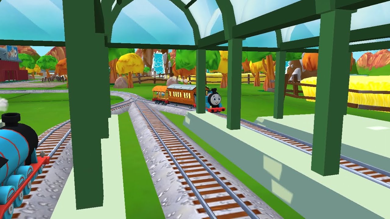 Thomas and Friends Magical Tracks #23 Gordon drop the passengers in ...