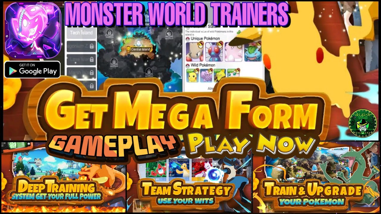 Monster World Trainers Gameplay 🎮 Become the grand champion trainer ...