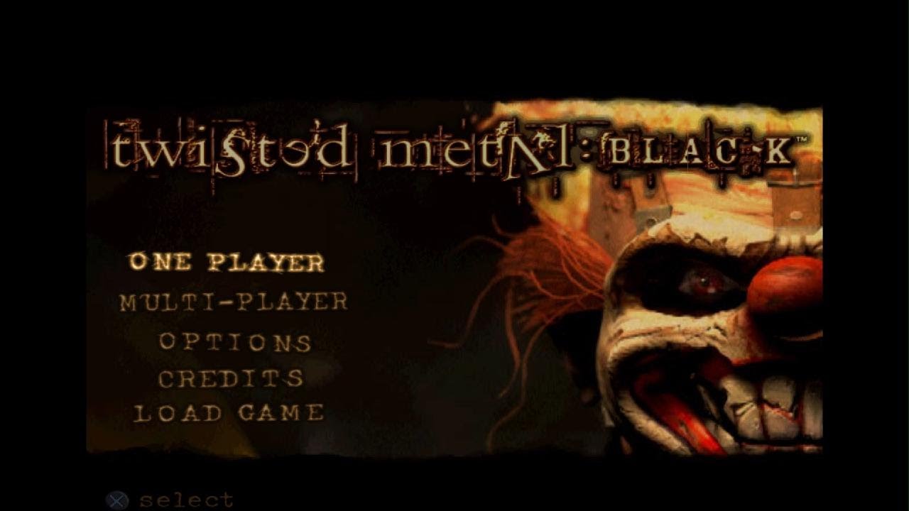 Twisted Metal: Black-Main Menu/Character Select Screen - YouTube
