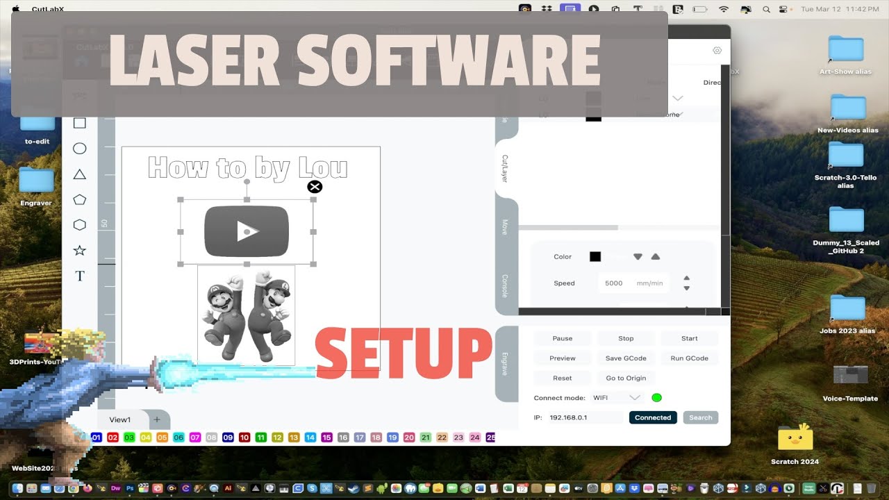 laser engraving software - how to laser engrave for beginners Part 2 ...