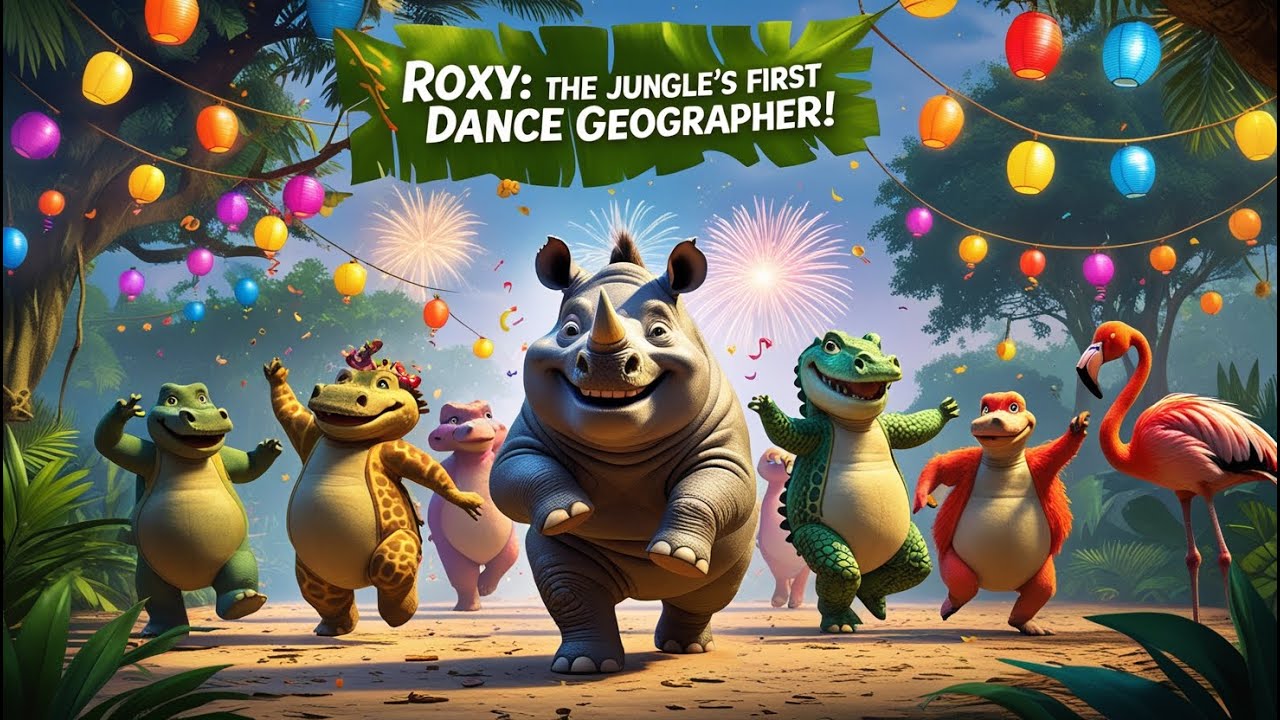 The Dancing Rhino’s | Jungle Beat | Cartoon | Animal Story - YouTube