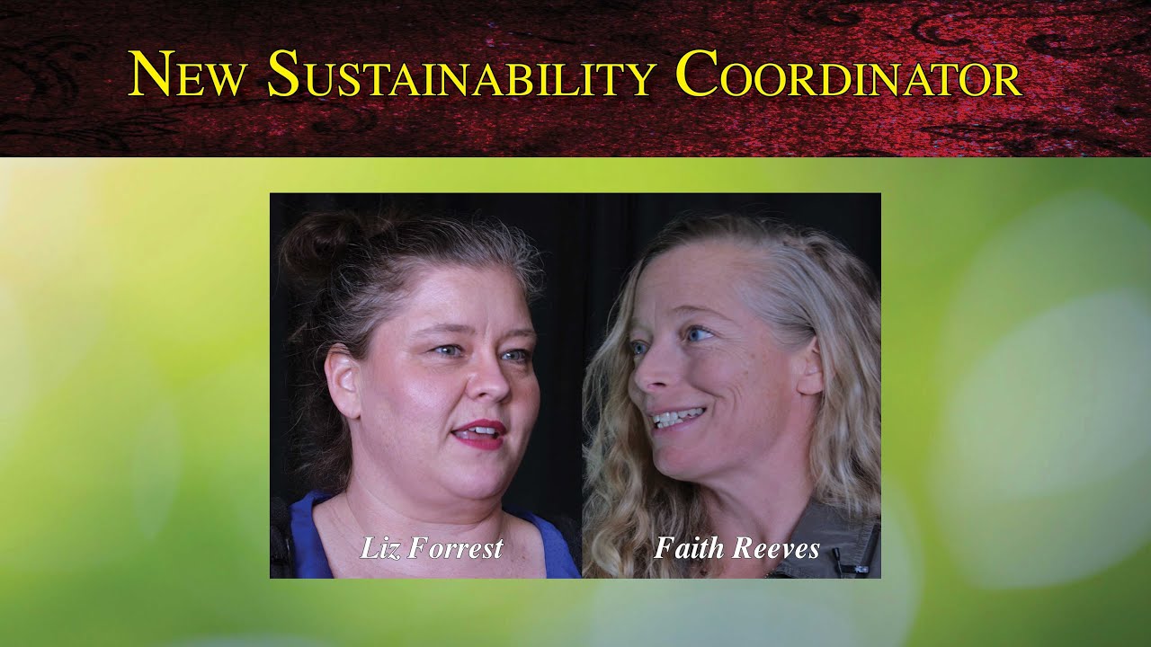 New Sustainability Coordinator in Fairfield, Iowa | Faith Reeves and ...