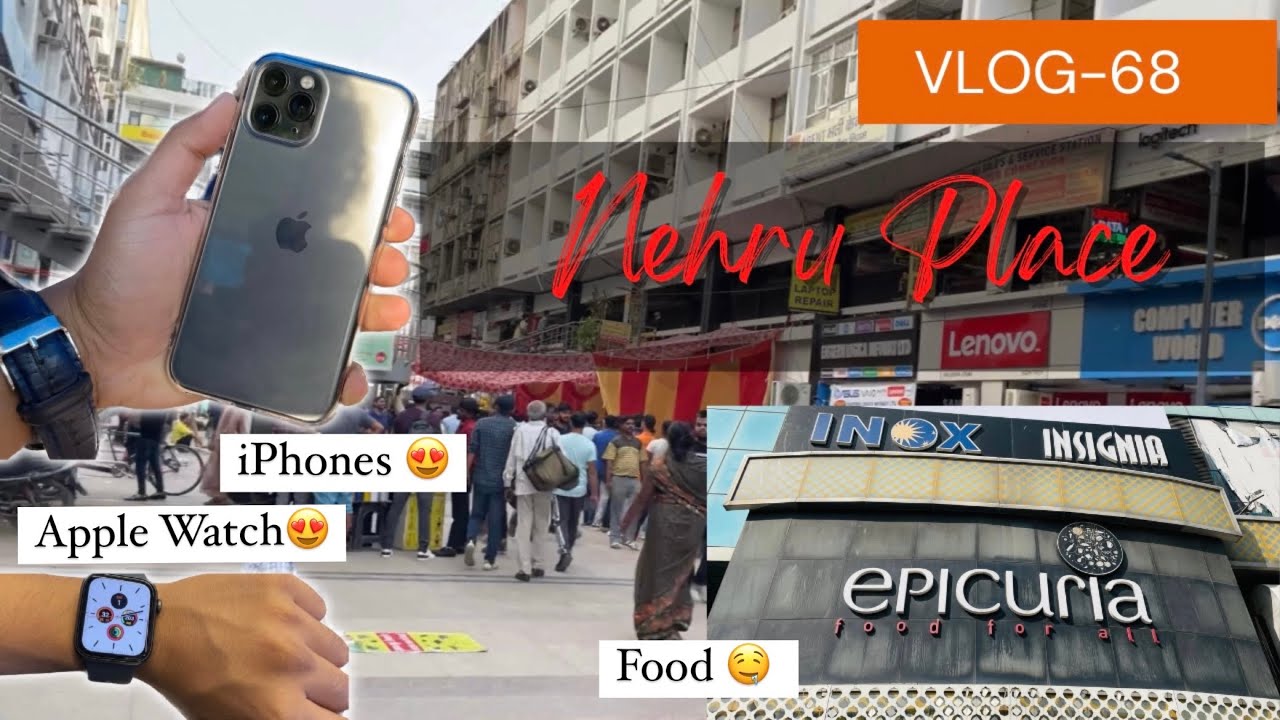 Exploring Nehru Place, New Delhi || Epicuria Food Court ️ - YouTube
