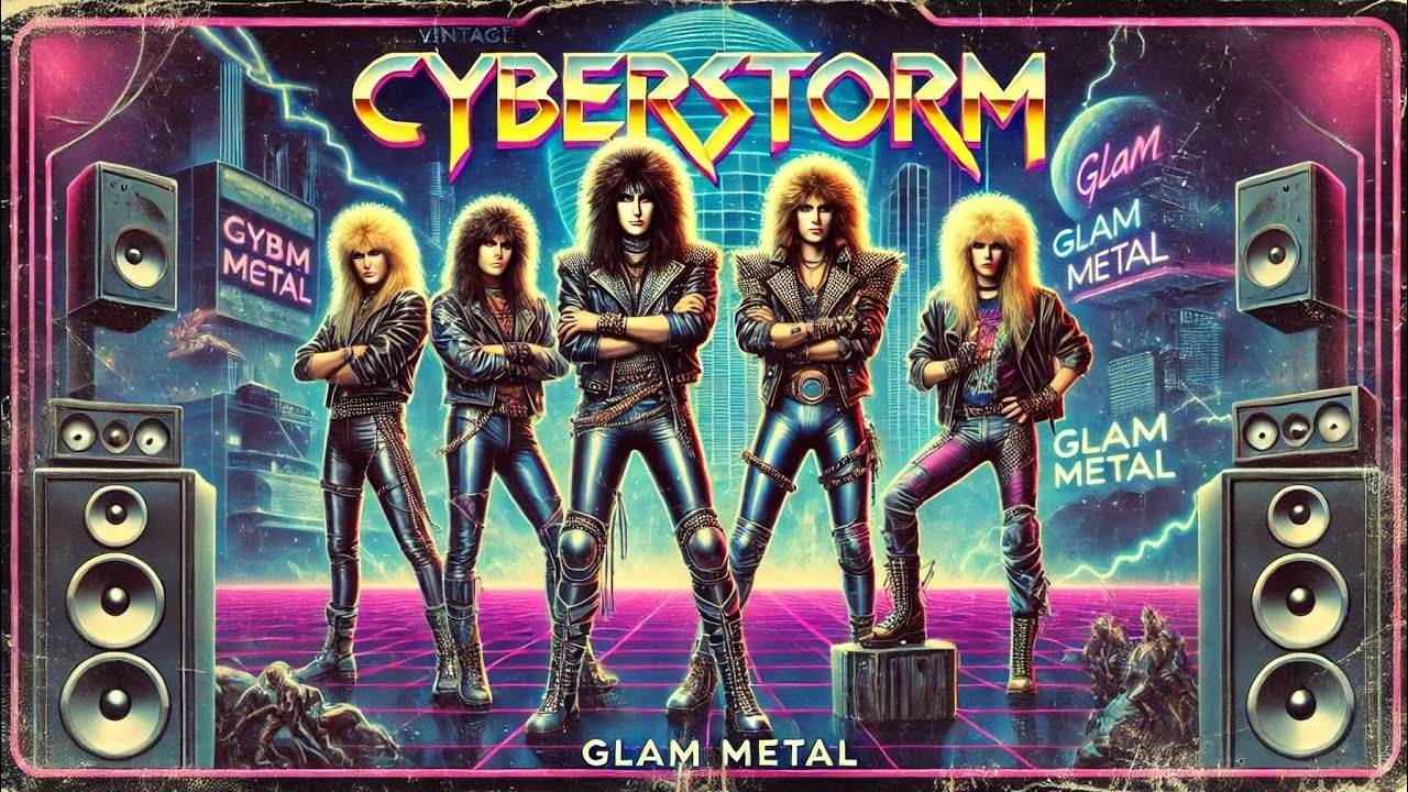 Neon Skies (Rise of the Future) "Cyberstorm Glam Metal" - YouTube
