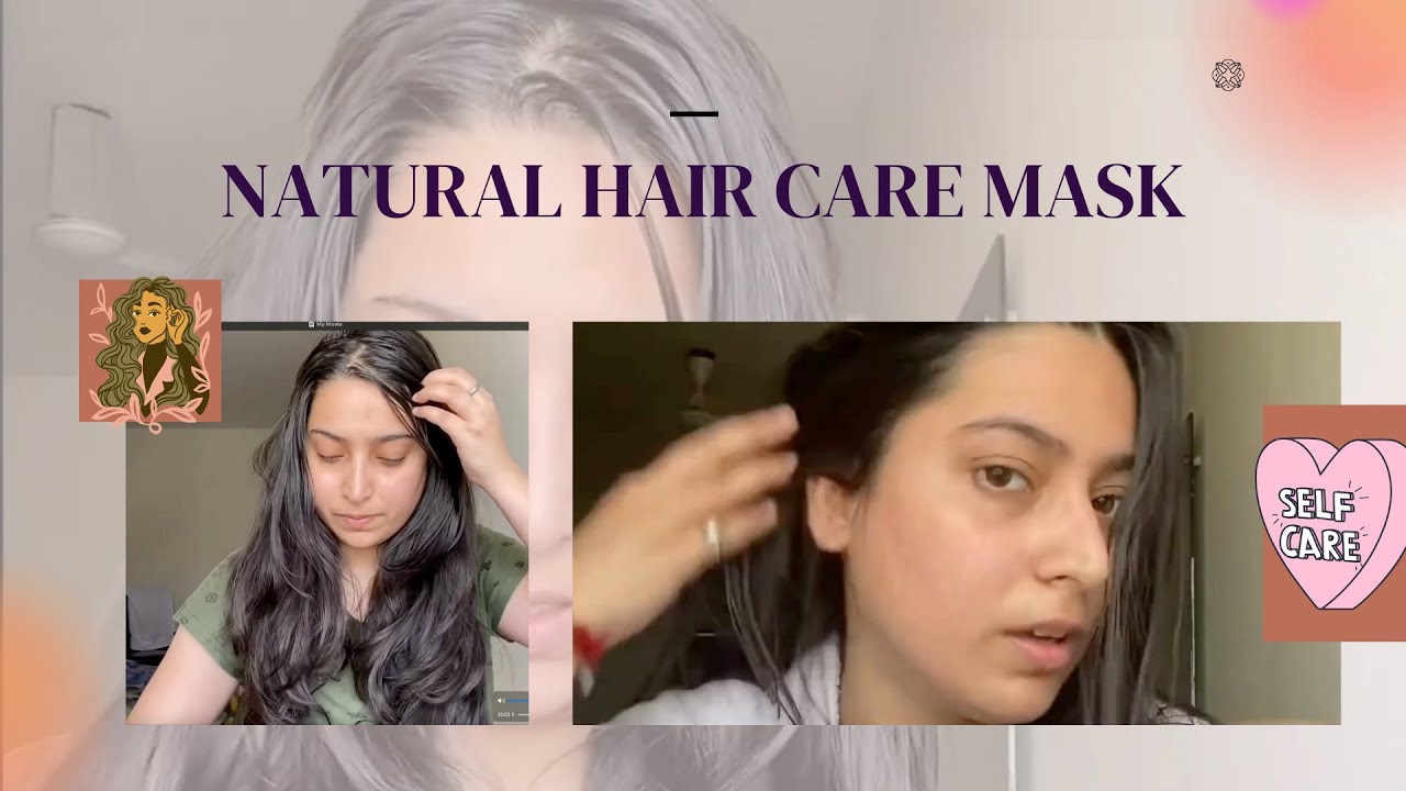 Natural hair mask for Frizzy Hair. 👩‍🦰 #trending #goviral #hair # ...