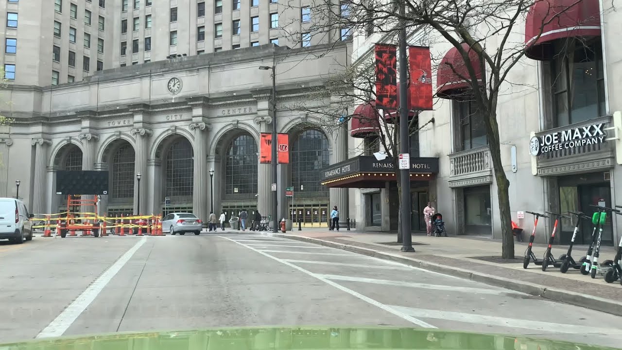 Driving Downtown - Cleveland Ohio 4k - YouTube