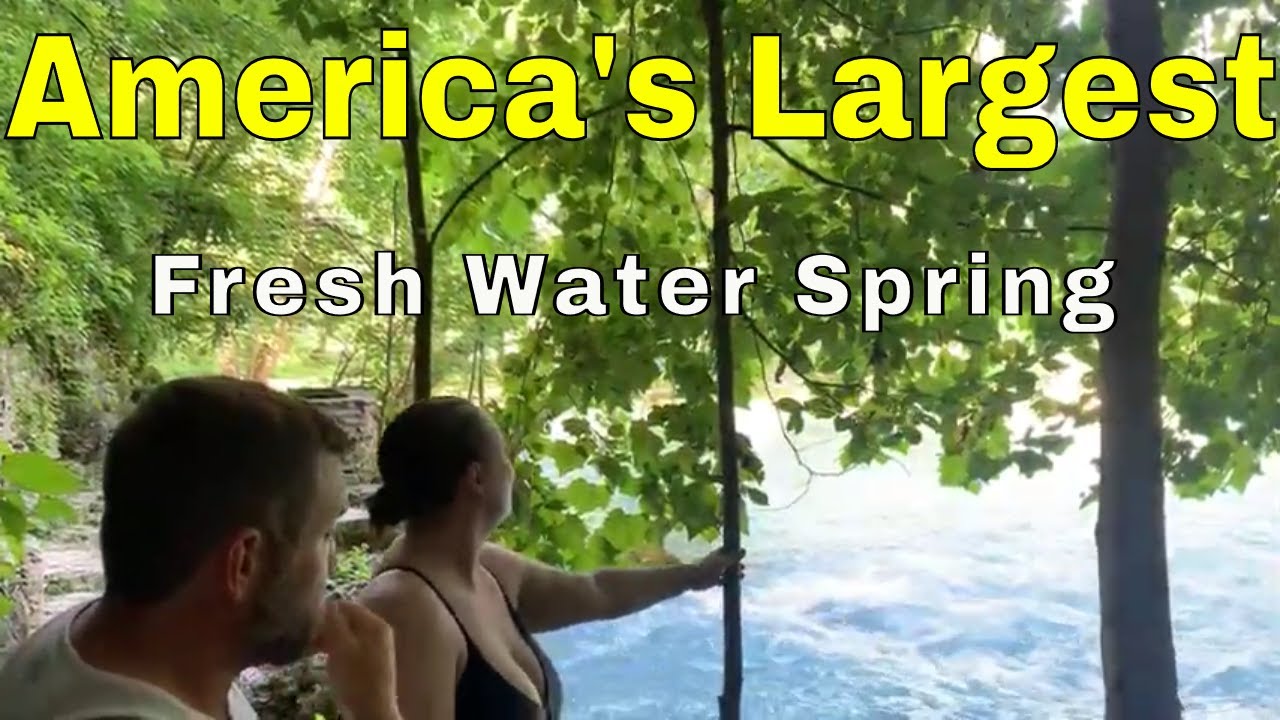 America's Largest Fresh Water Spring - YouTube