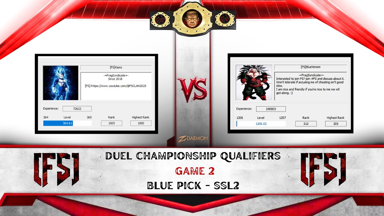 [FS]Kamz vs [FS]BlueVenom Game 2 DCL Qualifiers - YouTube