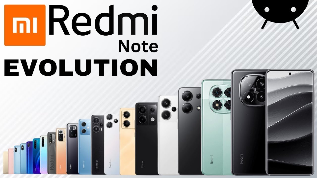 Evolution Of Xiaomi Redmi Note Series | Xiaomi Redmi Evolution - YouTube