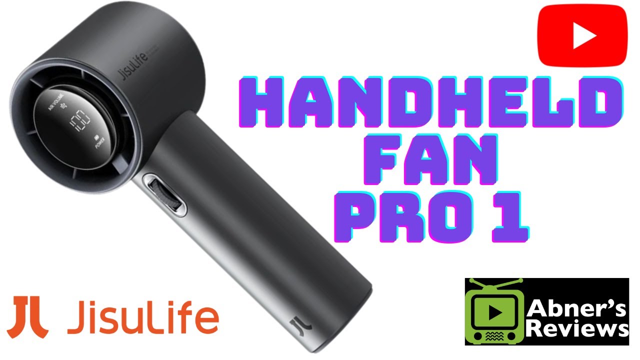 JISULIFE Handheld Fan Pro1 Mini Fan Rechargeable Fan Unboxing and ...