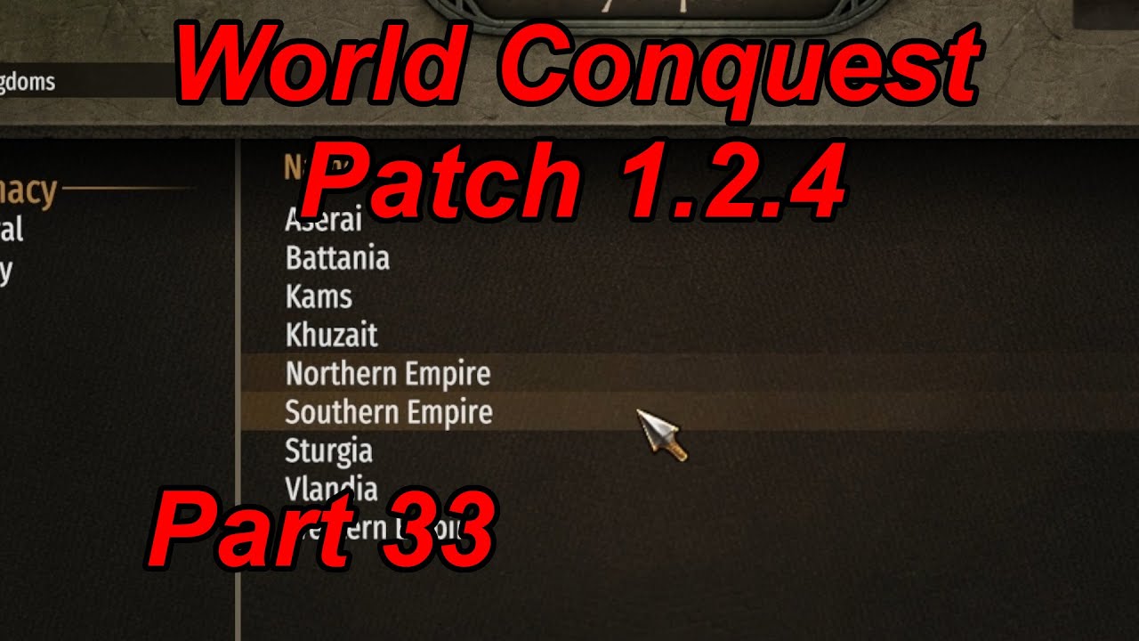 World Conquest In Game Speed Run "Another One Bites The Dust" Part 33 ...