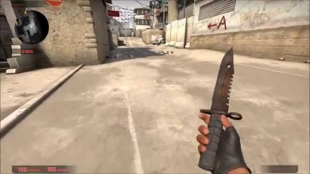 M9 Bayonet rust coat Showcase - YouTube
