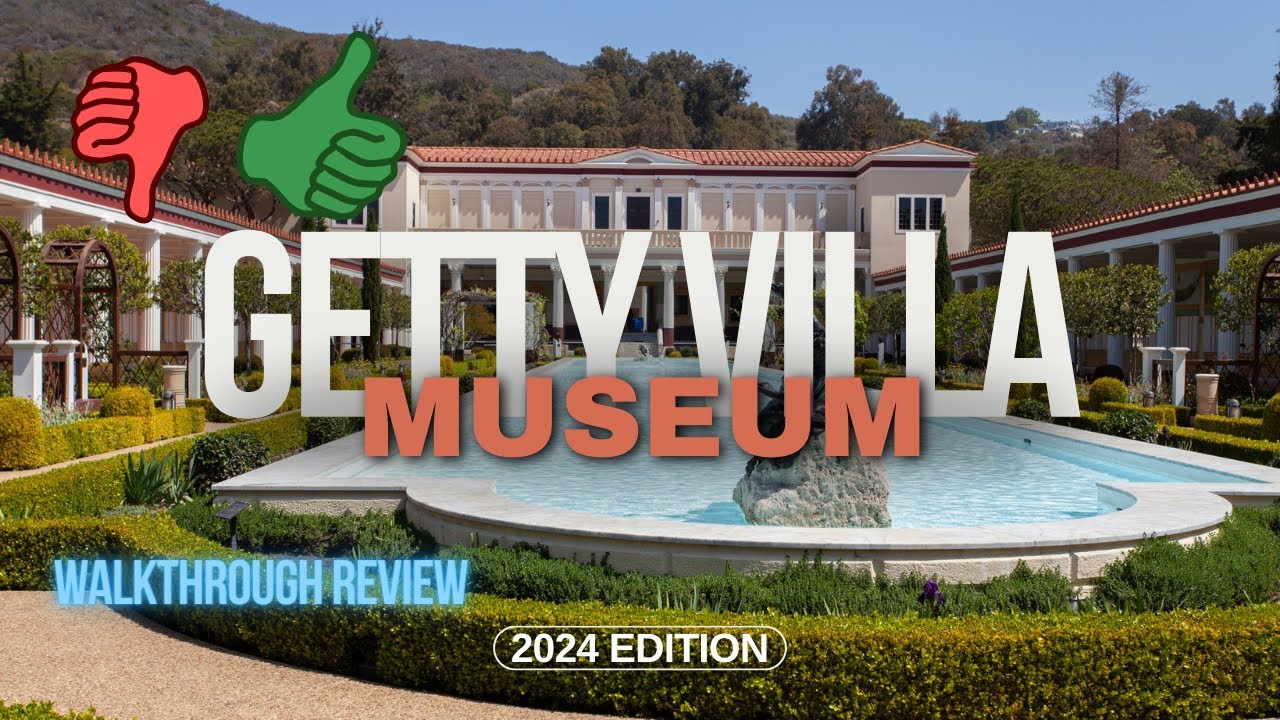 EXPLORING THE GETTY MUSEUM VILLA: REVIEW AND WALKTHROUGH 2024!!! - YouTube
