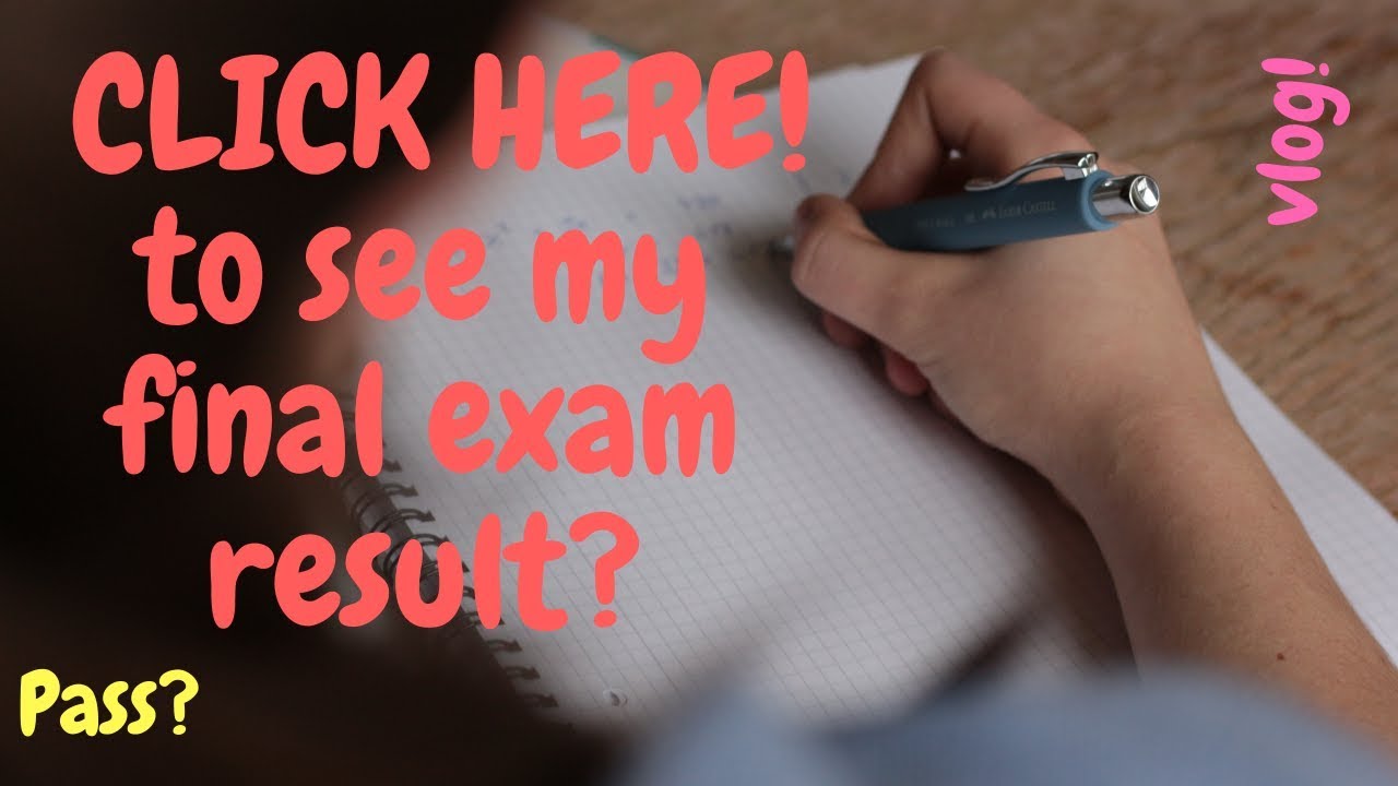 Final Exam Results at Terry Prater blog Final Exam Results at Terry Prater blog