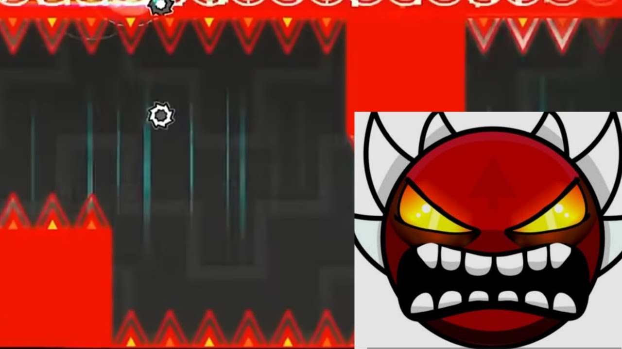 Fire Temple - Difficulty Meter (Geometry Dash) Footage by @Michigun ...