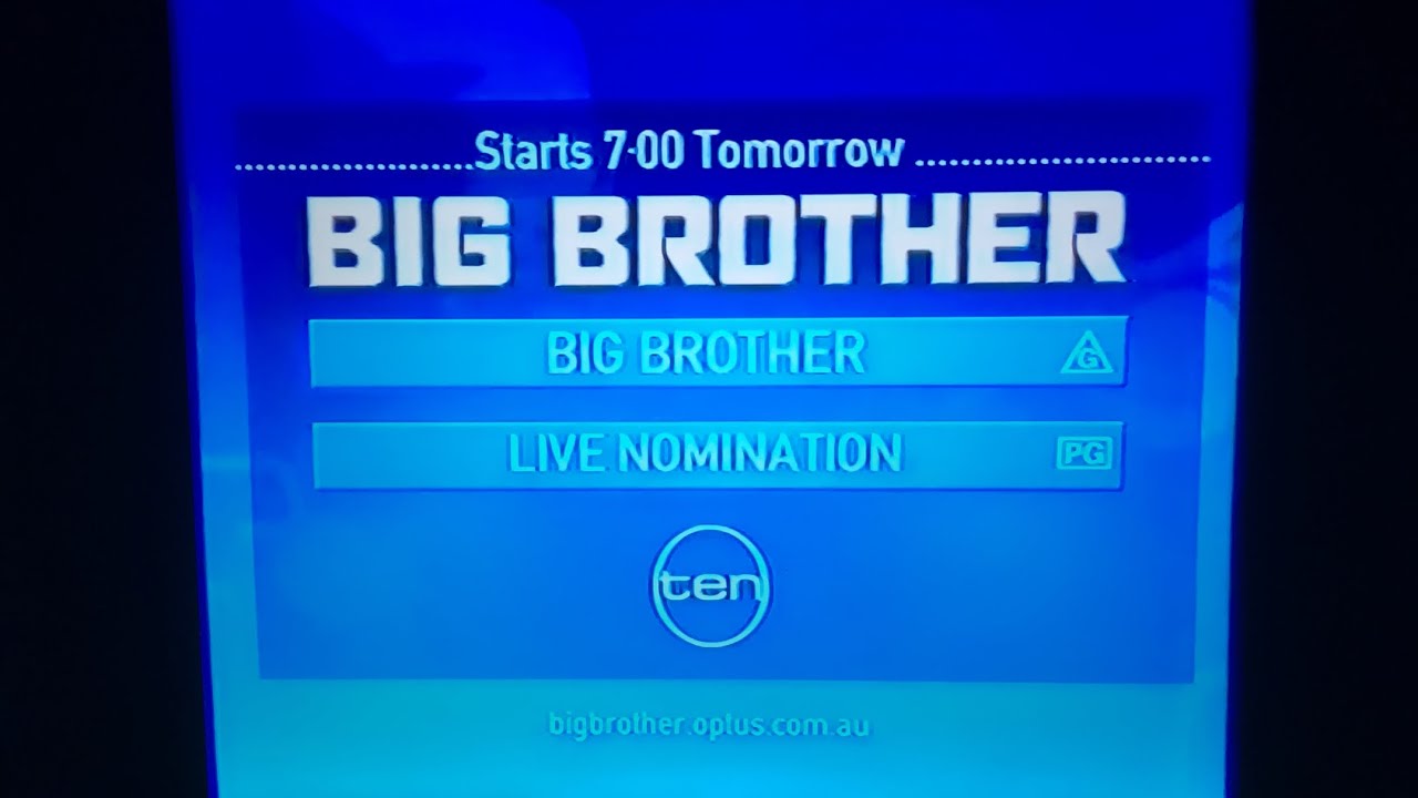 Big Brother Australia 2003 Nominations Channel Ten Promo - YouTube