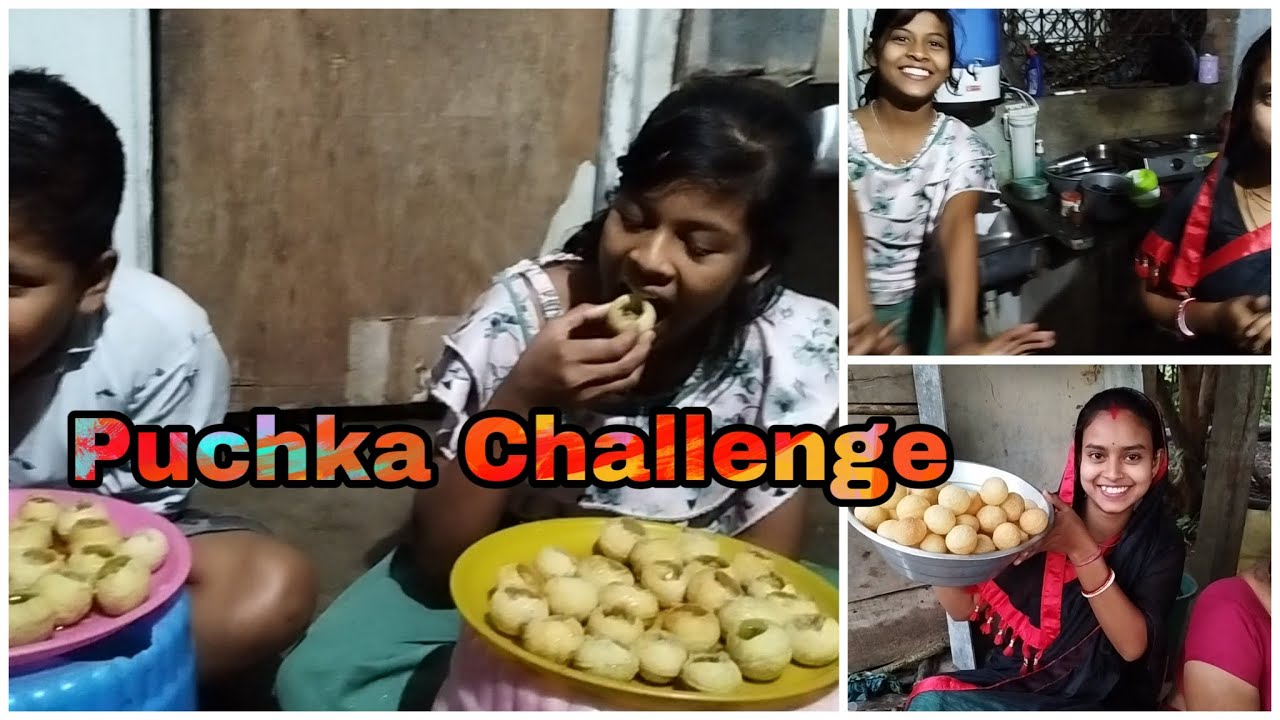 Puchka Recipe | Puchka Challenge | Puchka Recipe Bangali Style - YouTube