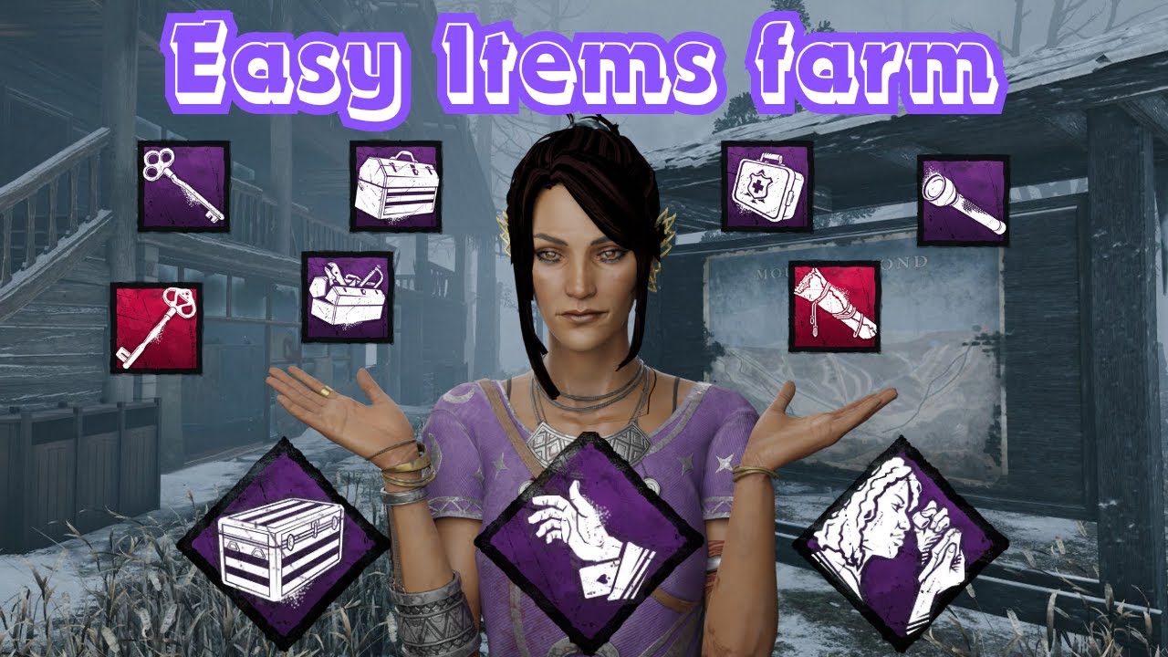 BEST BUILD TO FARM ITEMS IN DBD. - YouTube