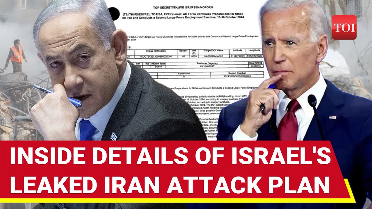 Exposed: Israel's Secret Iran Plan Now In Public | Watch All Leaked ...