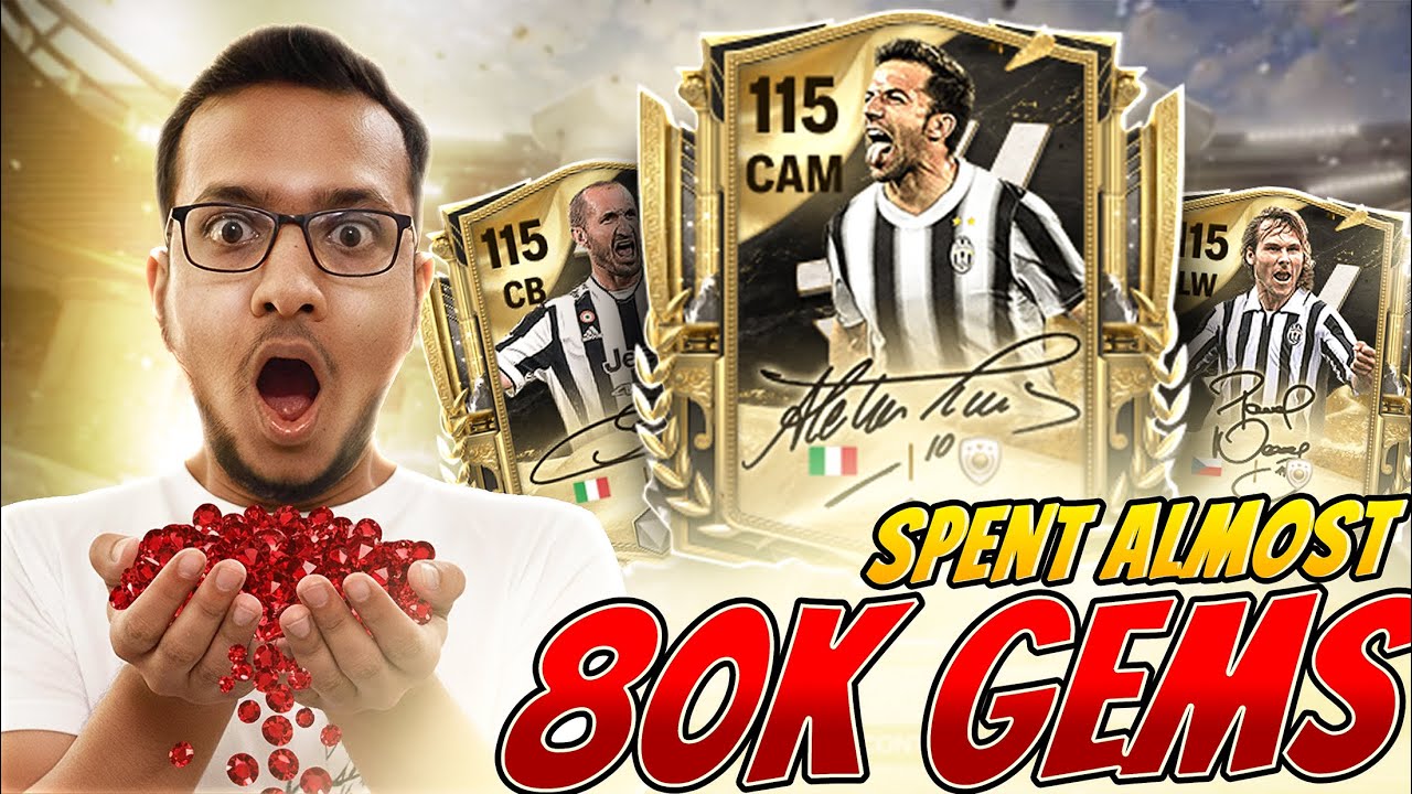 MASSIVE 80K GEMS + EXTRA TIME PACK OPENING! 🔥 FC Mobile - YouTube