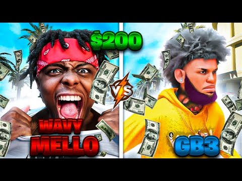 🔴Wavy Mello Vs GB3 $200 POT WAGER RIGHT NOW! NBA2K24 LIVE STREAM! (PART ...