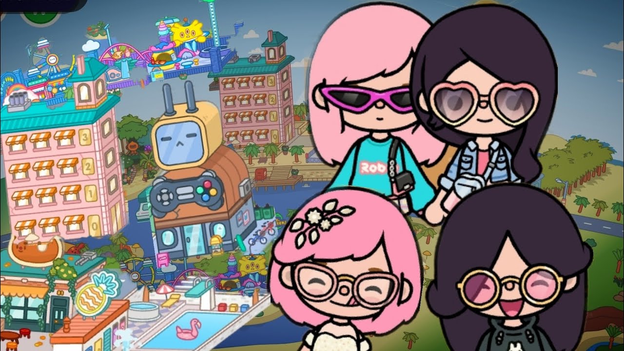 Kỳ nghỉ hè của chúng tôi/Our summer vacation/Toca Boca/Toca life world ...