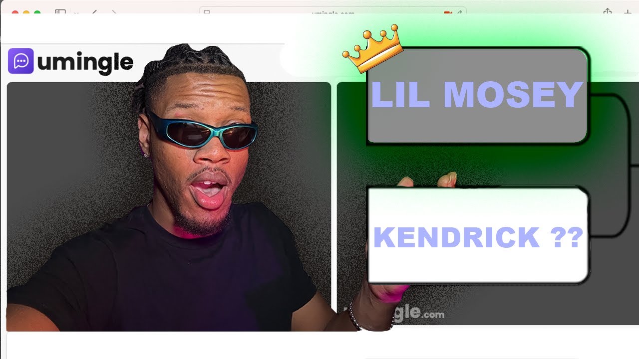 Asking UMINGLE who's the BEST RAPPER of 2025??! - YouTube