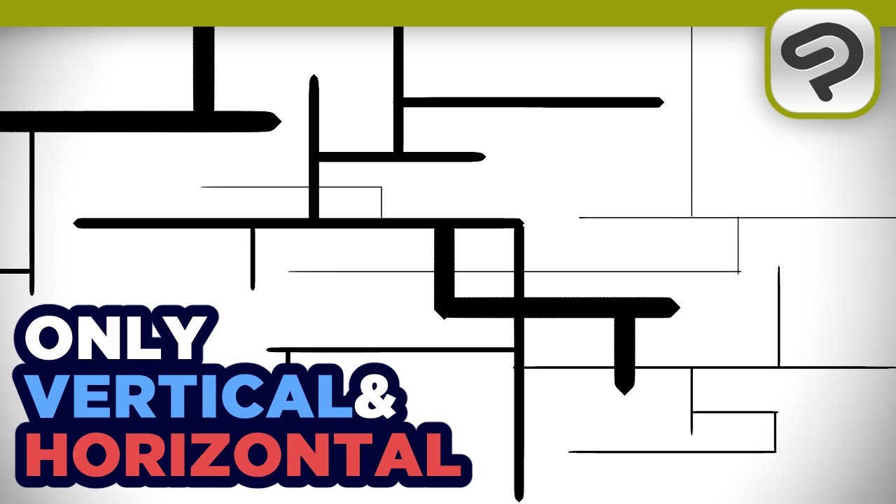 Vertical & Horizontal Drawing in CSP - Clip Studio Paint Tricks - YouTube