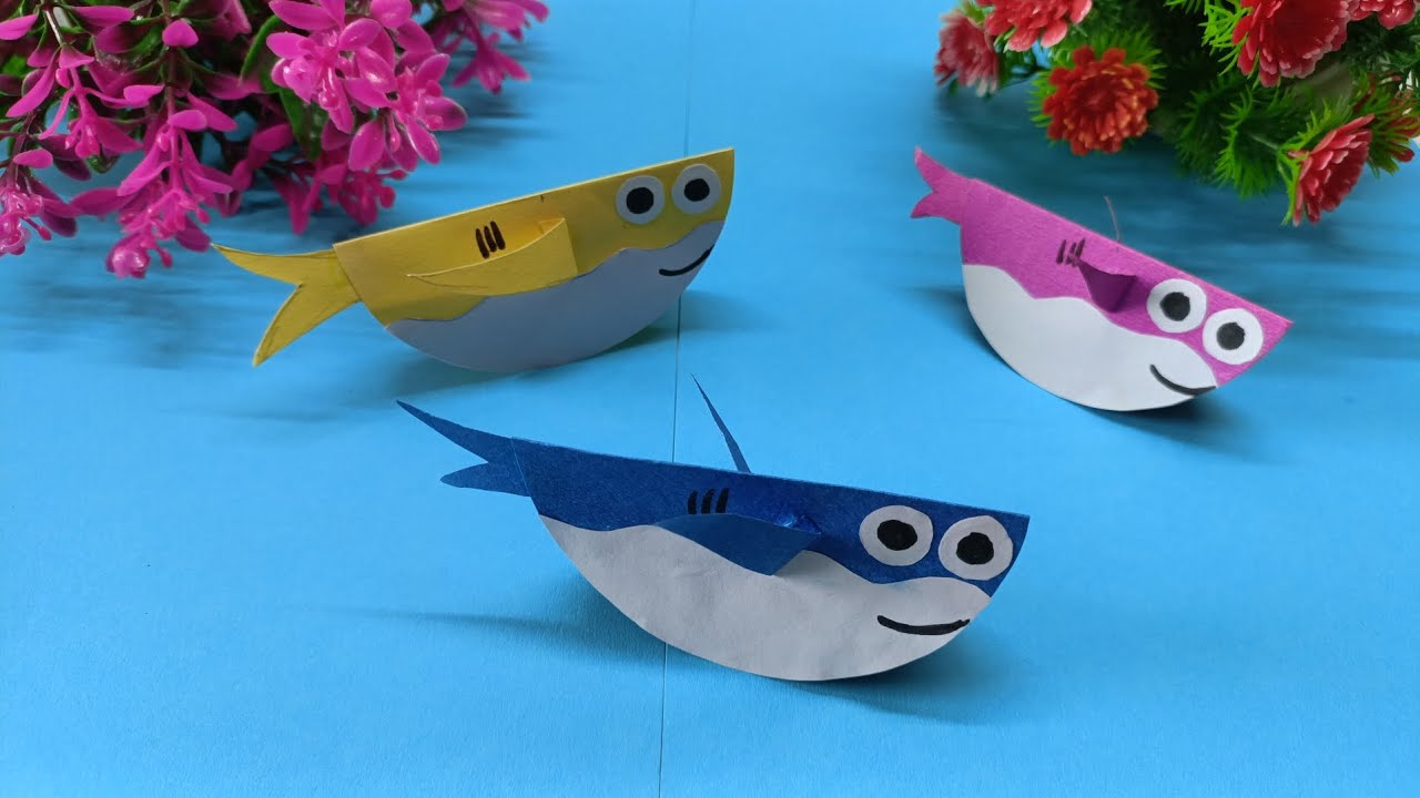 You Won't Believe What These Paper Sharks Can Do! Paper Shark making ...