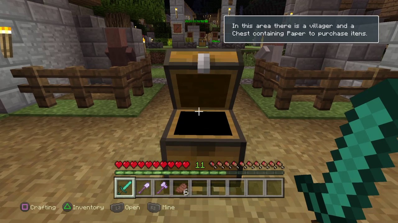Minecraft: Title Update 46: Tutorial Part #1 - YouTube