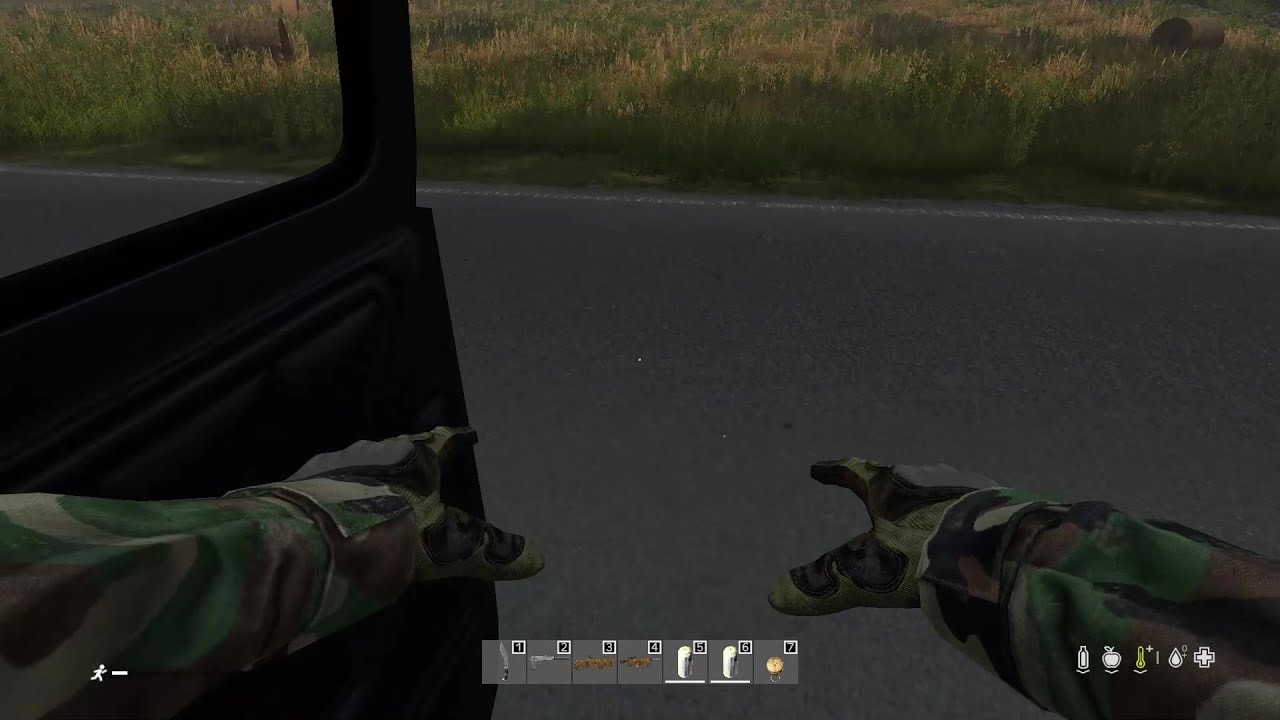 DayZ - Jumping out of a moving car at ONE km an hour (this really used ...