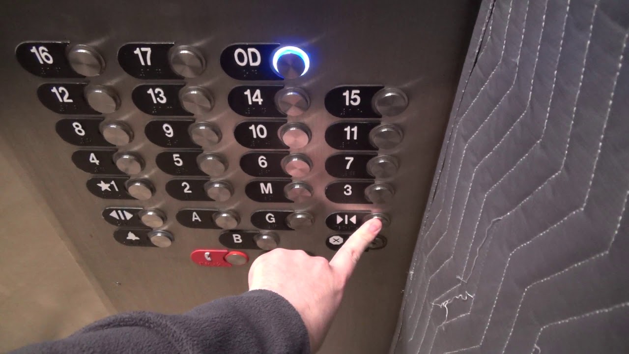 Independent Service on a High Rise Otis Elevator - YouTube