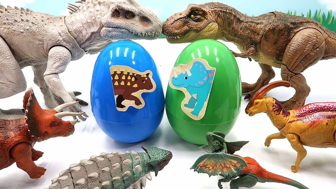 Wrong Dinosaur Puzzle - Jurassic World Dinos T-Rex, Triceratops ...