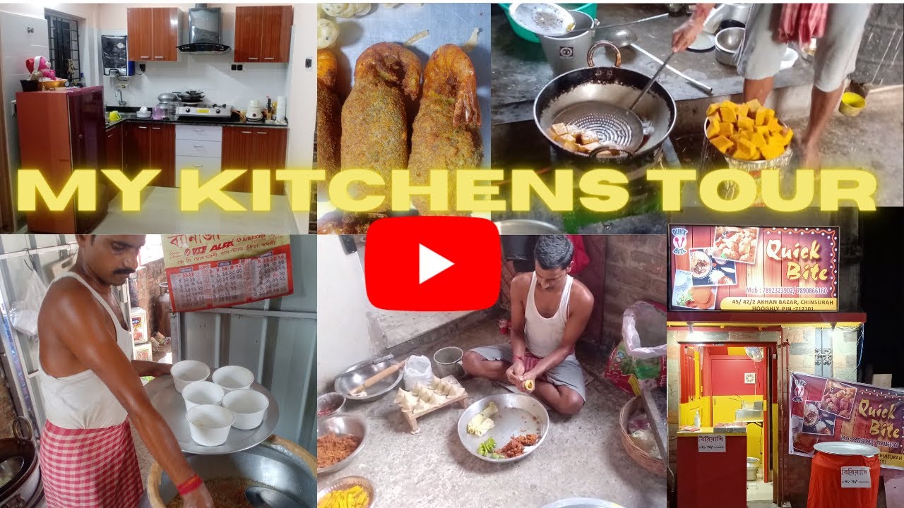 My kitchens | My kitchens tour | Food is being cooked in our kitchens ...