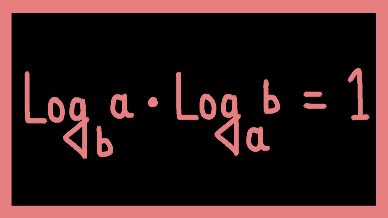 Change Of Base Formula Corollary Logarithmic Identities Part 3 Log A